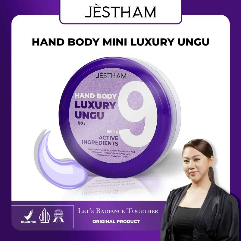 Jestham Hand Body Mini Luxury Ungu | Jestham